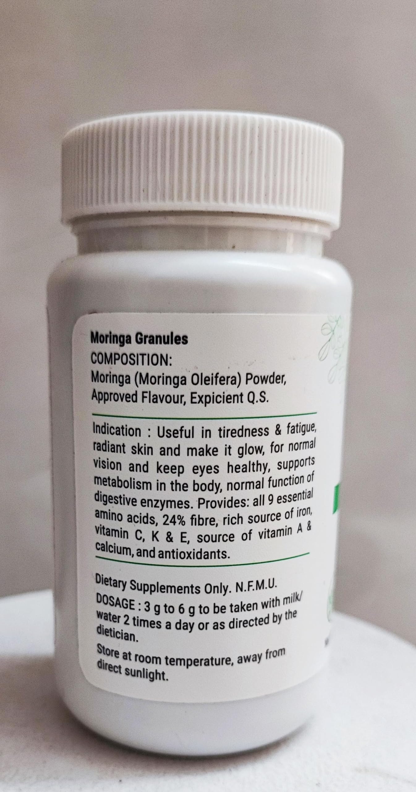 moringa granules for daily wellness