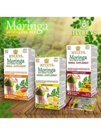 Moringa green tea bags for energy