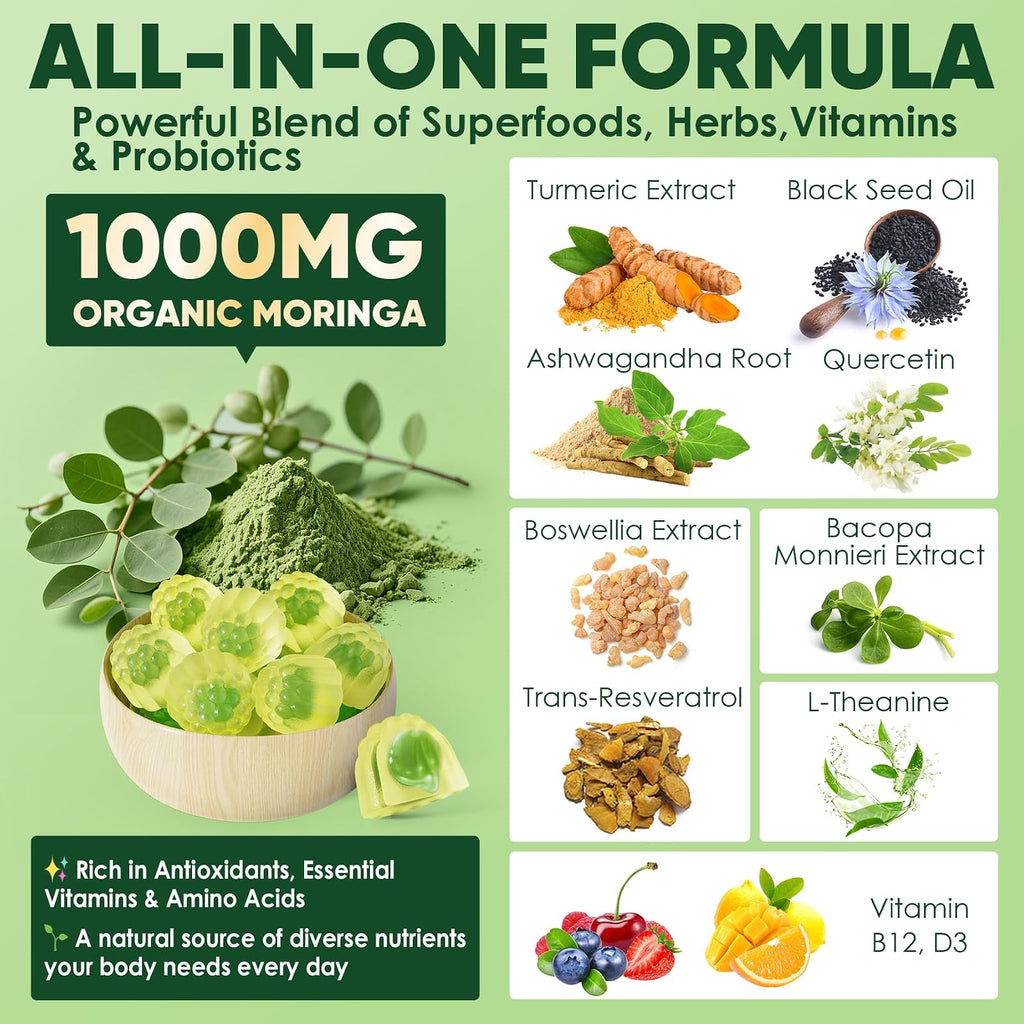moringa gummies rich in nutrients