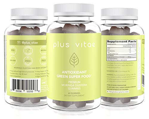 Moringa gummies rich in vitamins and minerals
