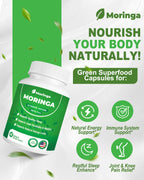 Moringa herbal supplement for wellness