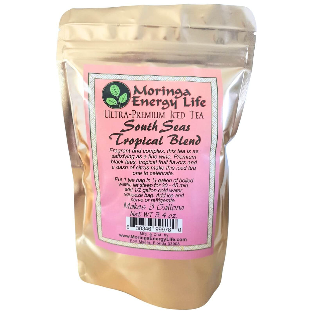 Moringa iced herbal tea gallon