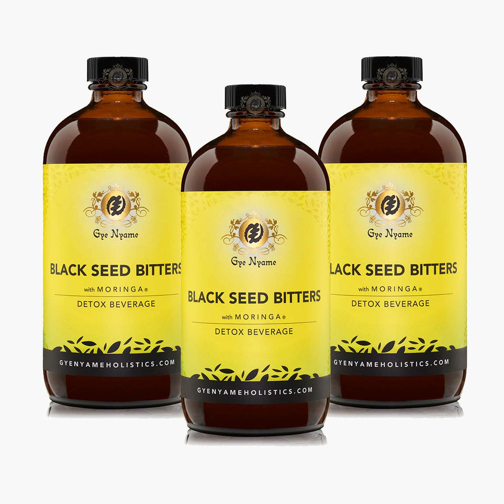 Moringa infused black seed bitters