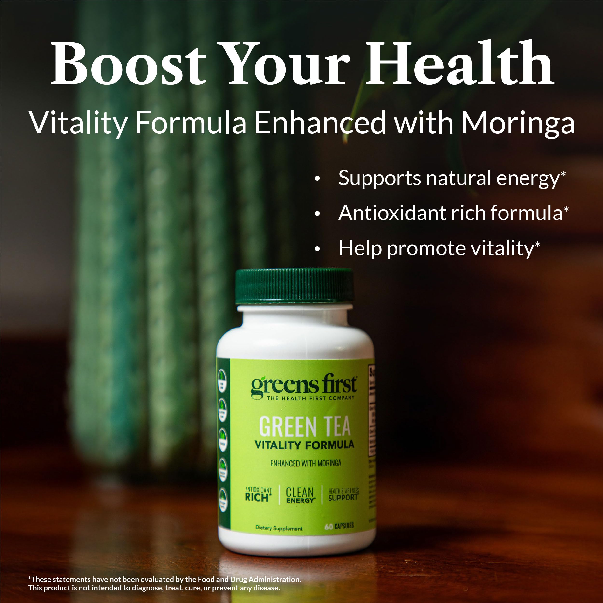 moringa infused green tea formula