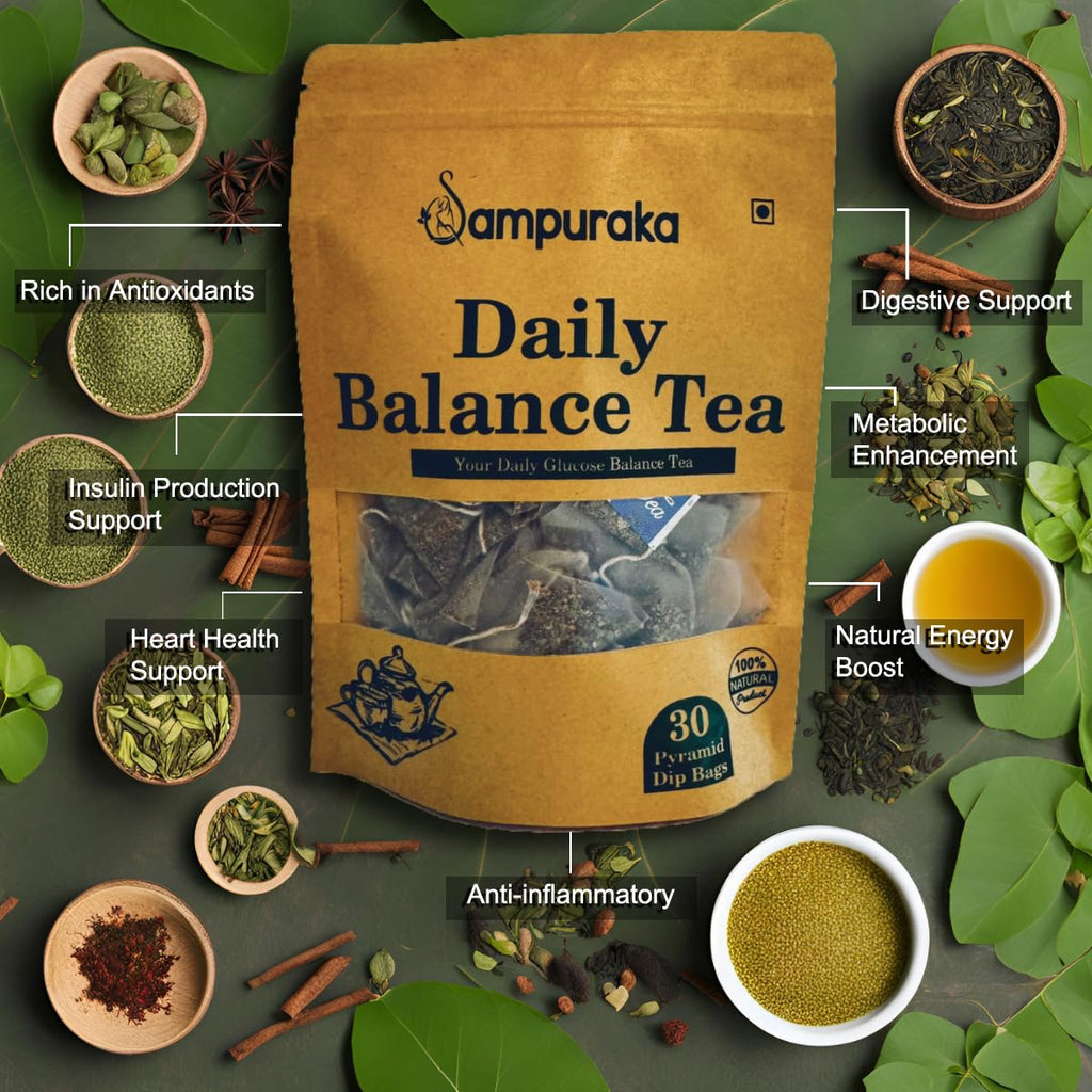 Moringa infused herbal blend tea
