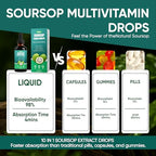 Moringa infused multivitamin drops