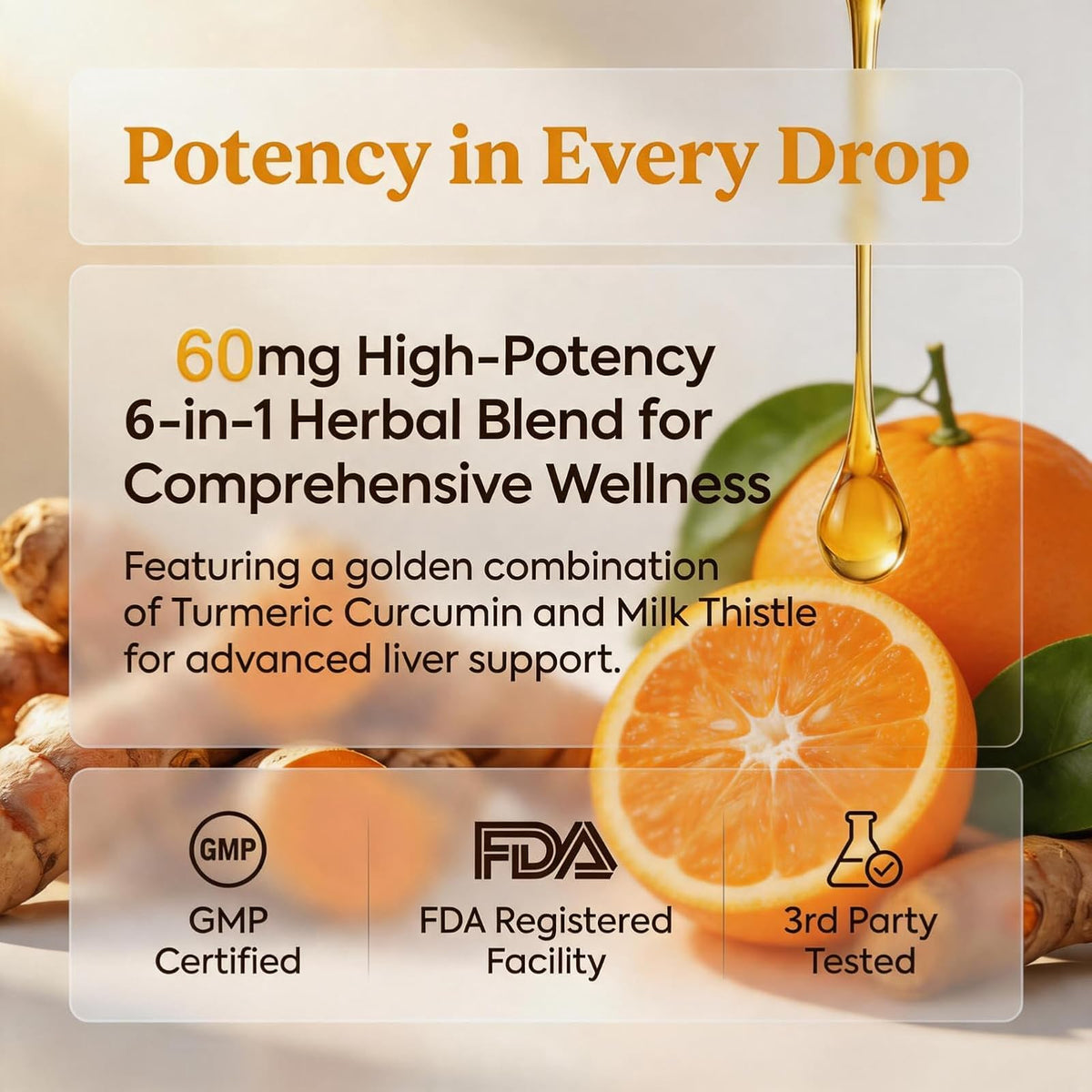 moringa infused turmeric drops