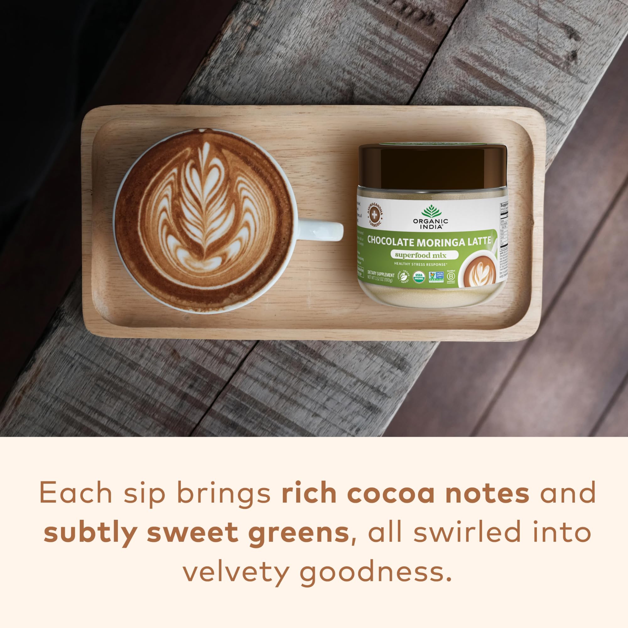 moringa latte for daily wellness