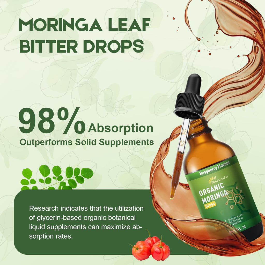 Moringa leaf extract for skin health