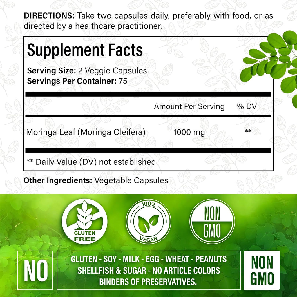 moringa leaf extract for wellness