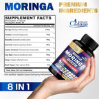 Moringa leaf health benefits capsules