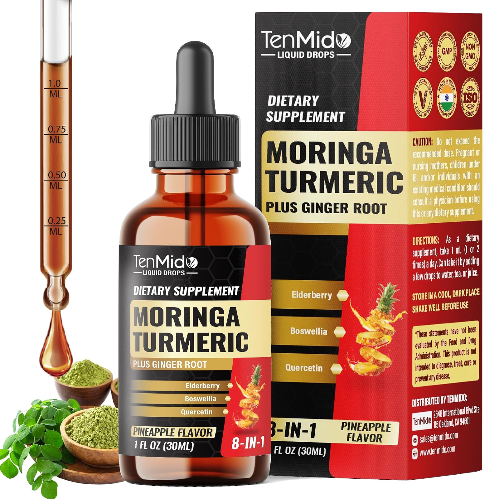 Moringa leaf liquid drops benefits