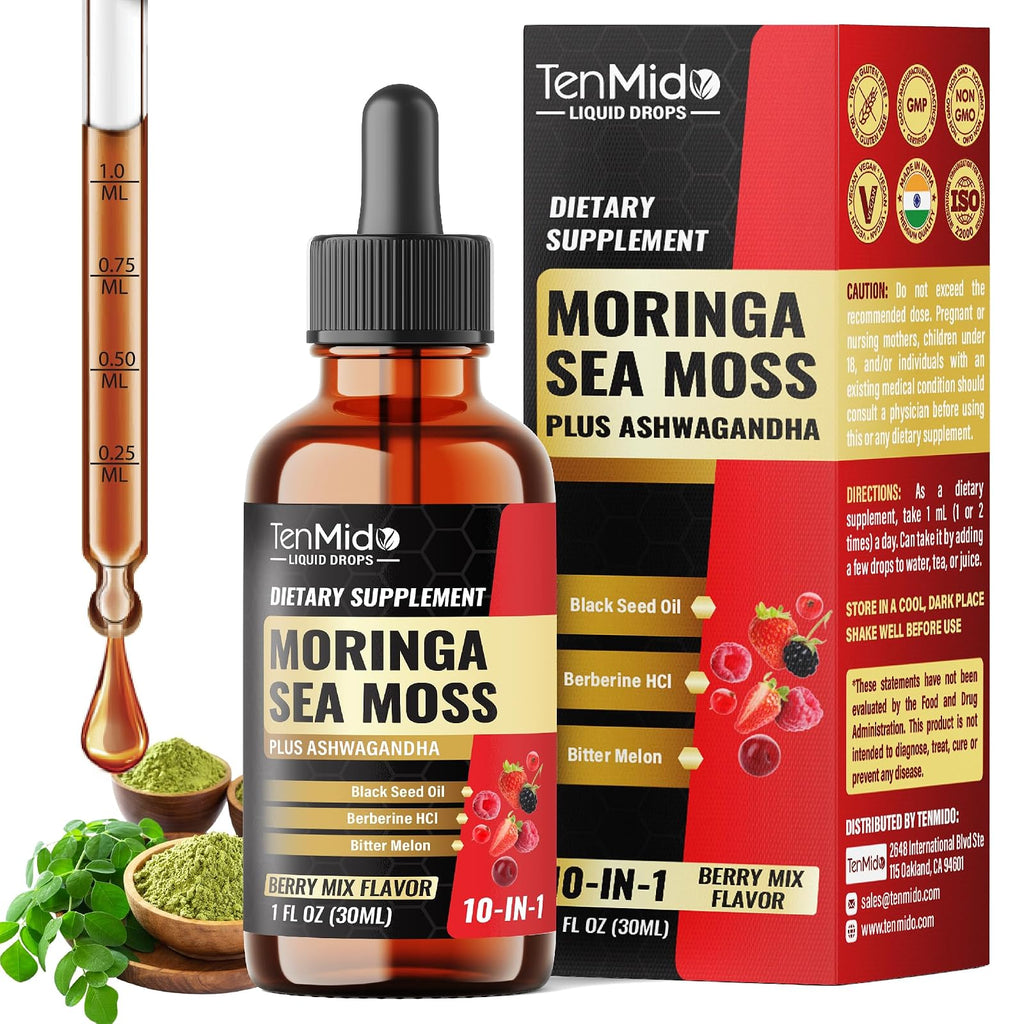 Moringa leaf liquid drops benefits