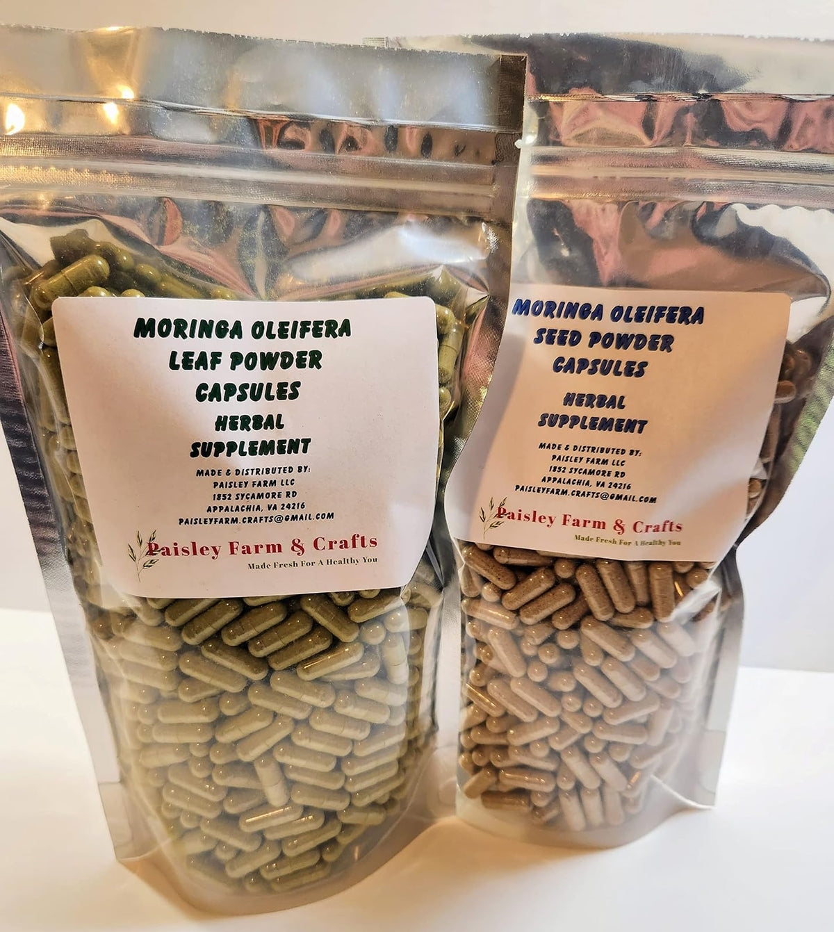 Moringa leaf powder capsules benefits
