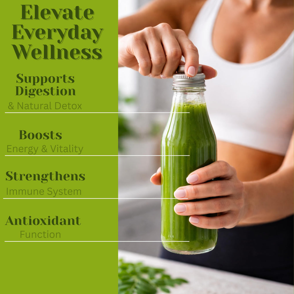 moringa leaf powder for detox drinks