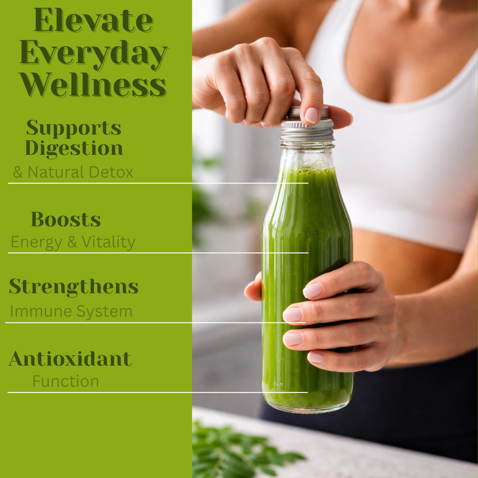 moringa leaf powder for detox drinks