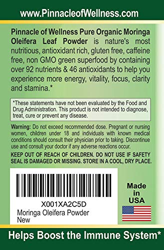moringa leaf powder for detox