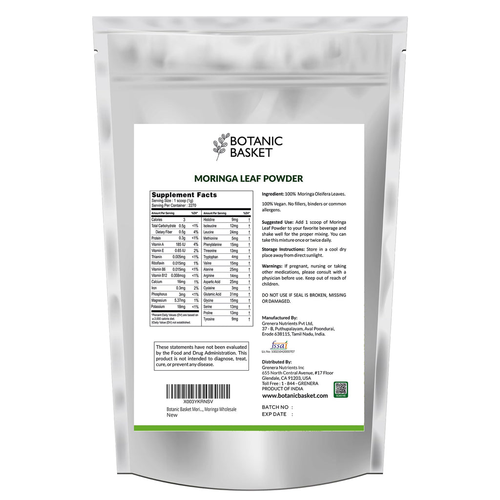 moringa leaf powder for herbal remedies