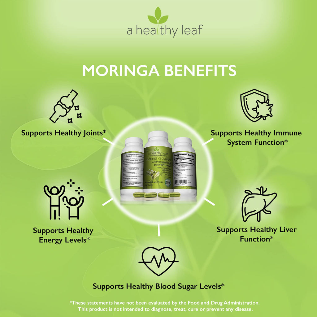 moringa leaf supplements for active lifestyle