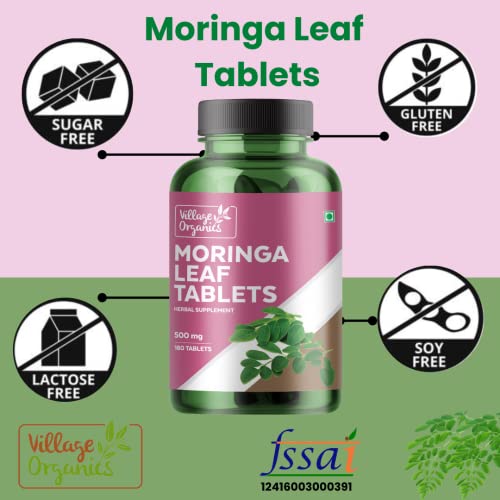 Moringa leaf tablets for healthy living