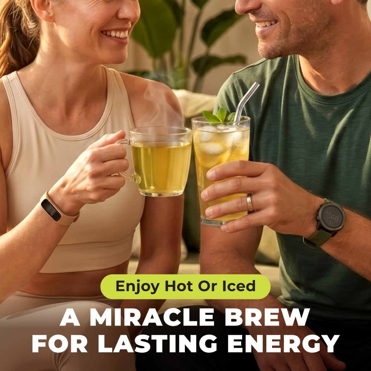 Moringa leaf tea for energy boost