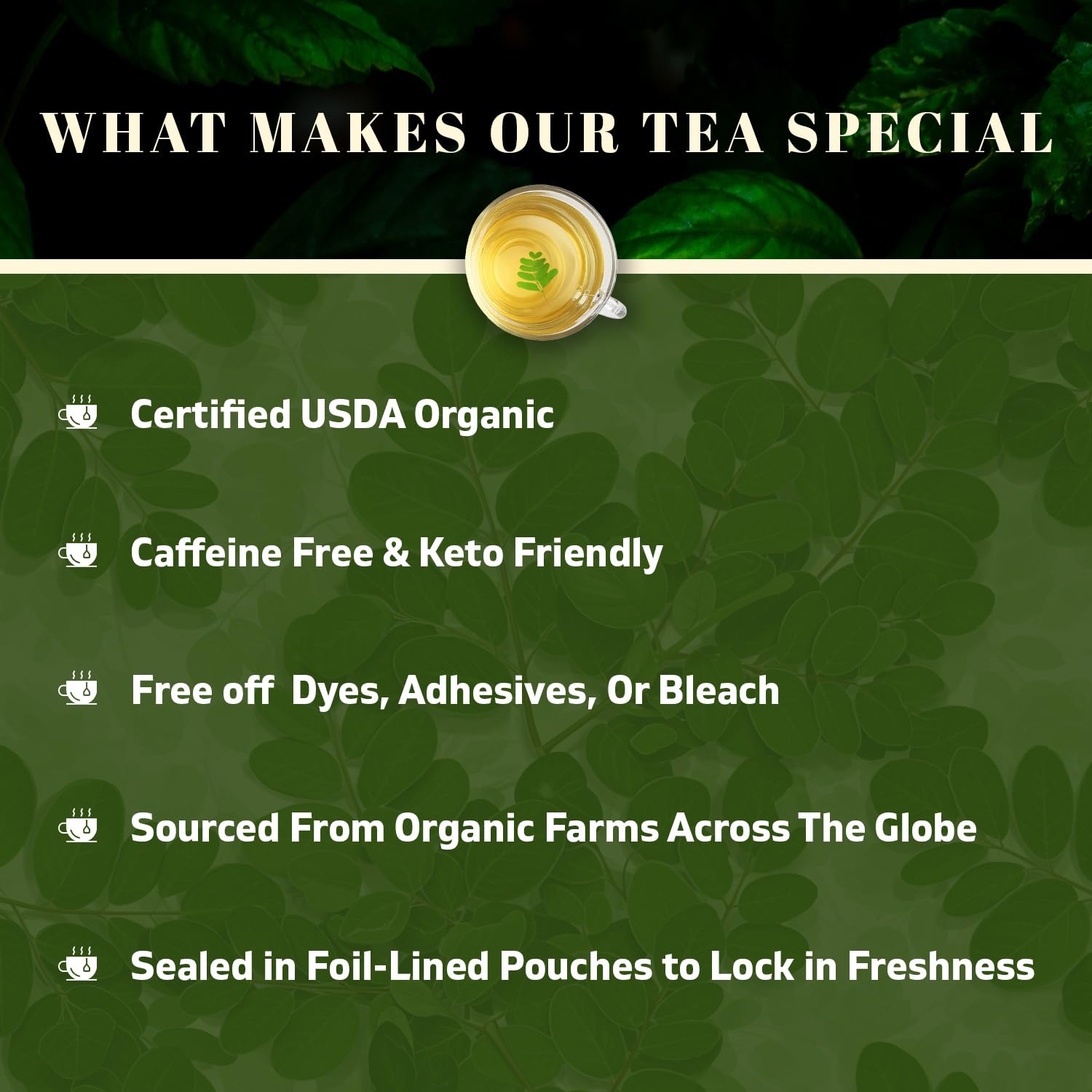 moringa leaves tea for immunity