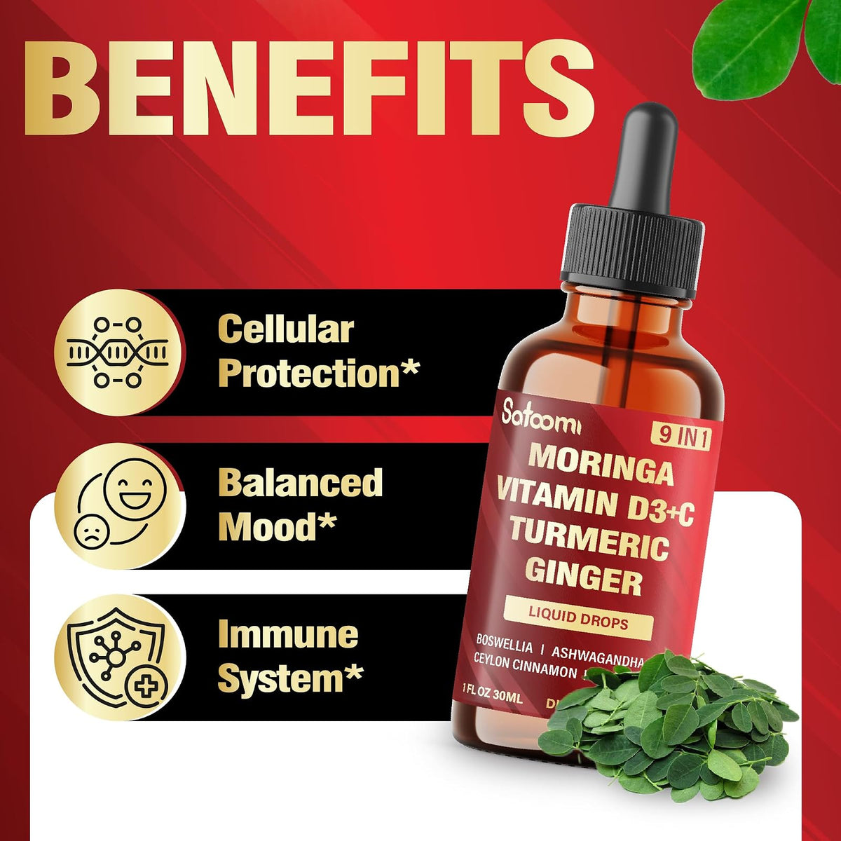 Moringa liquid drops for immunity