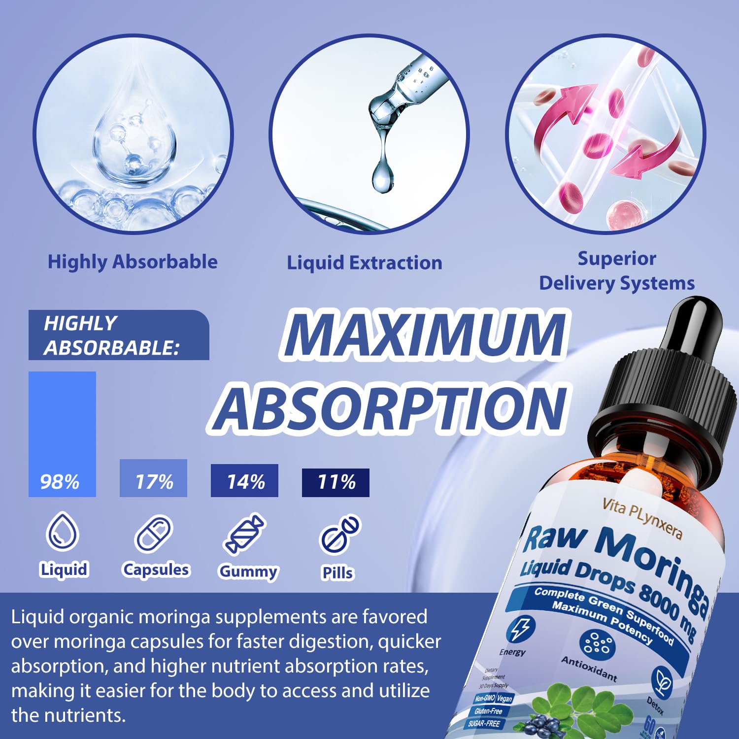 moringa liquid for daily nutrition