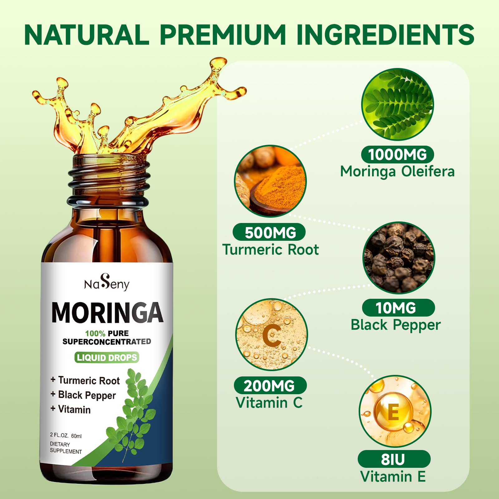 moringa liquid supplement for health