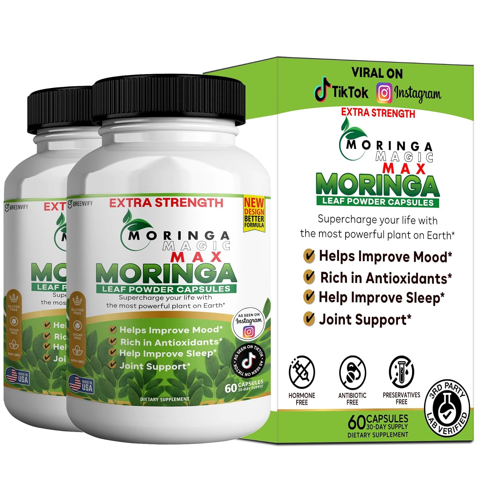 Moringa Magic Max extra strength capsules
