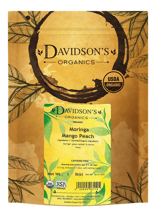 Moringa Mango Peach herbal infusion