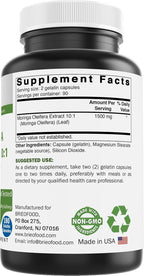 Moringa Oleifera capsules for energy