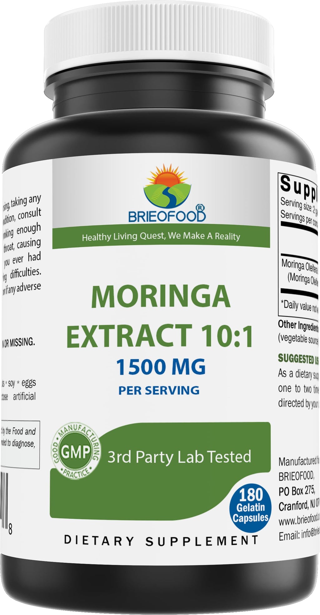 Moringa Oleifera extract health benefits