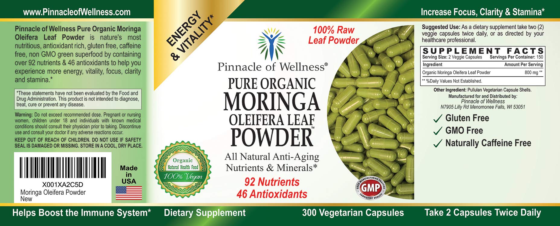 moringa oleifera for balanced diet
