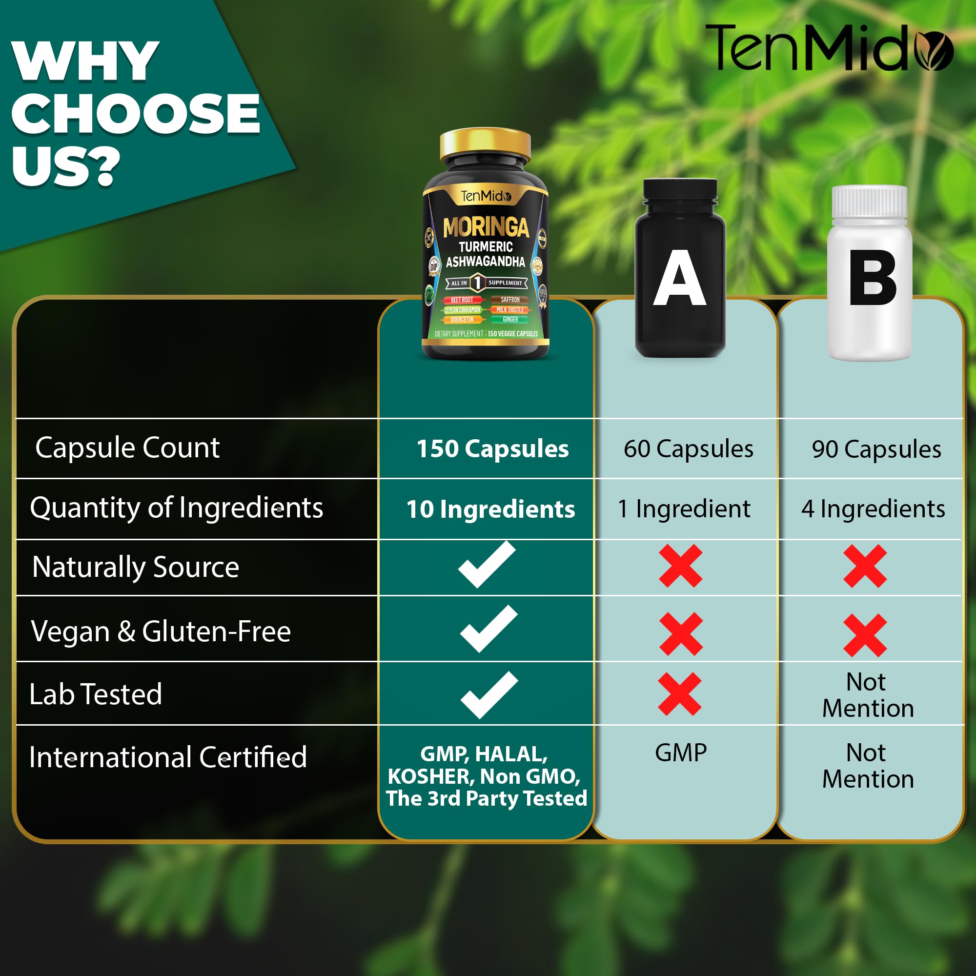 Moringa Oleifera for holistic health