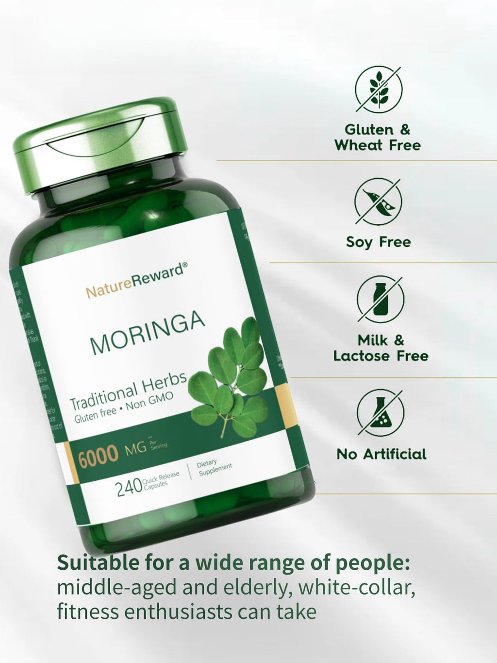 Moringa Oleifera for nutritional support