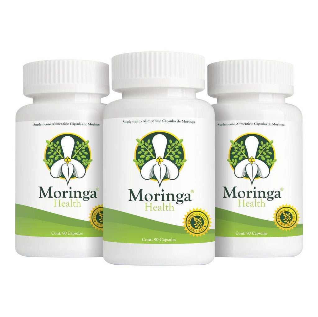 Moringa Oleifera herbal supplements pack
