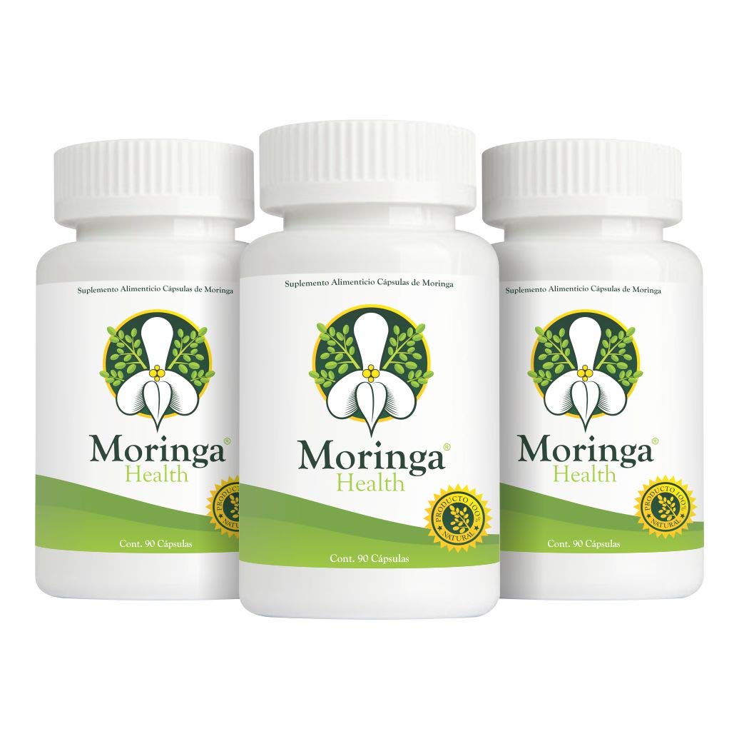 Moringa Oleifera herbal supplements pack