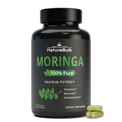 Moringa Oleifera leaf powder capsules