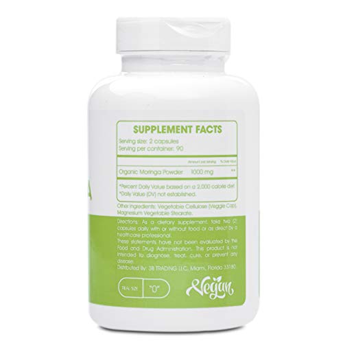 Moringa oleifera powder health boost