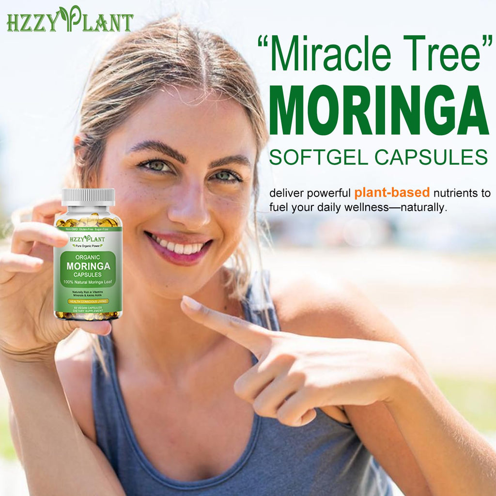 moringa oleifera softgels for vitality