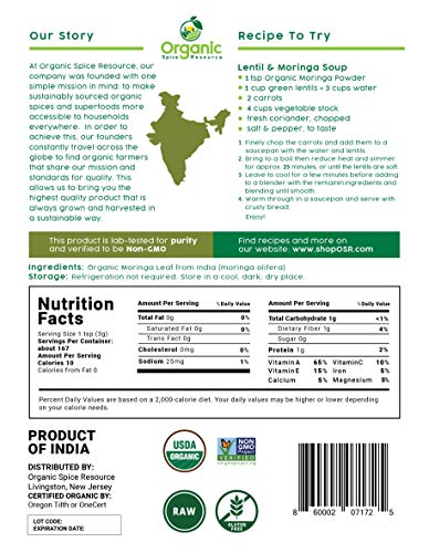 moringa olifera for natural detox