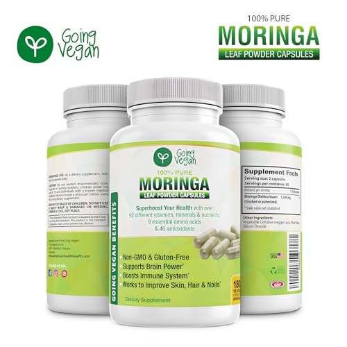 Moringa pills for natural vitality