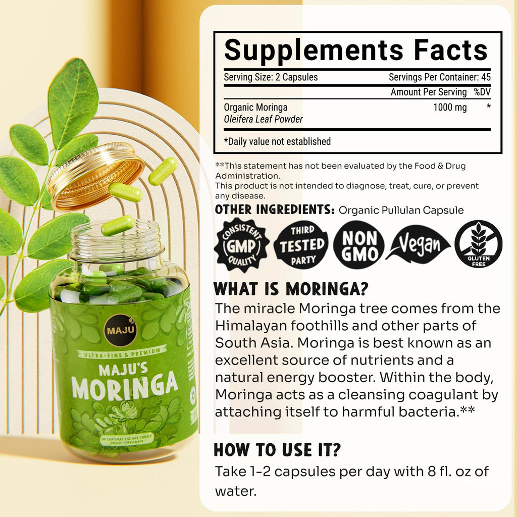 moringa powder alternative in capsules