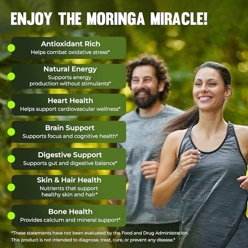 Moringa powder alternative in capsules