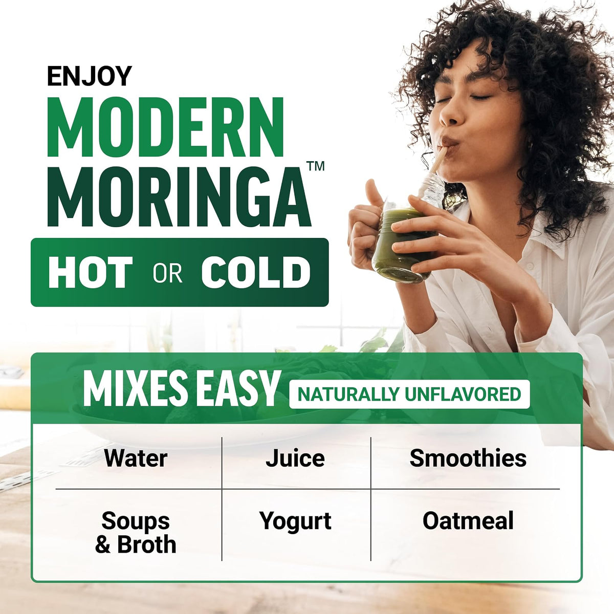 Moringa Powder enhances overall health