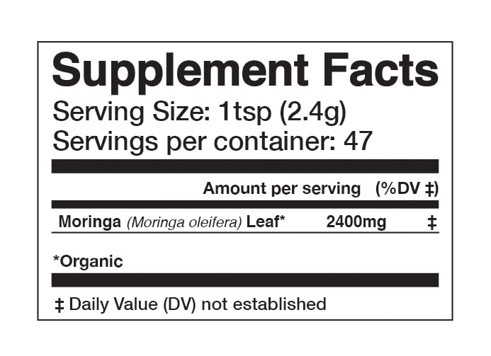 moringa powder for daily nutrition