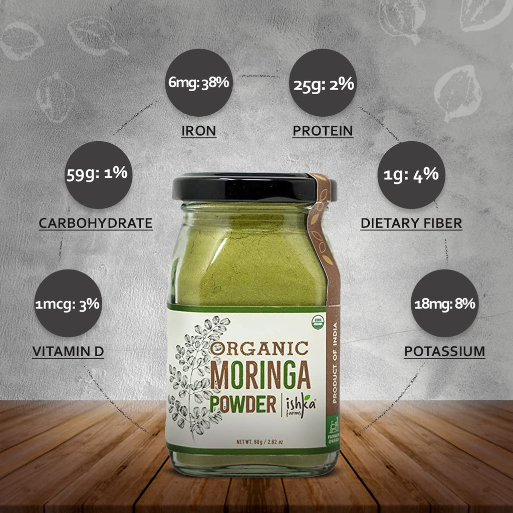 Moringa powder for daily nutrition