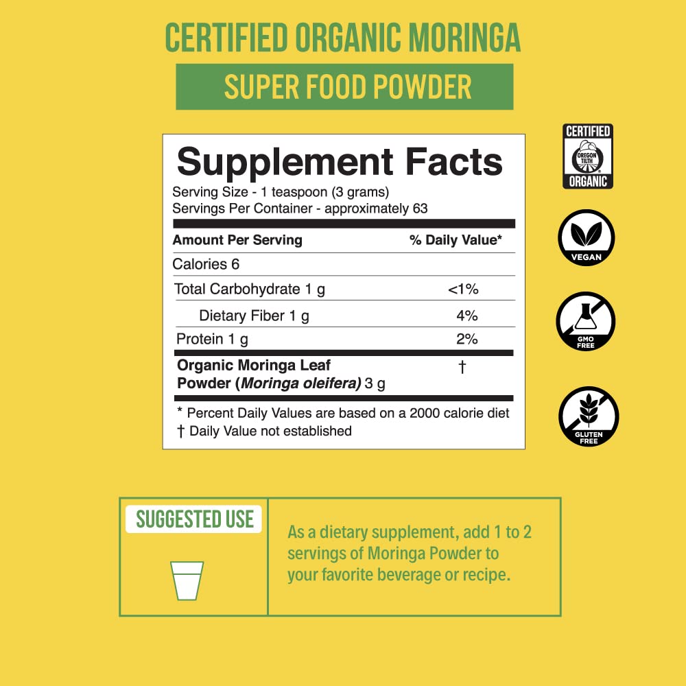moringa powder for detox and cleansing