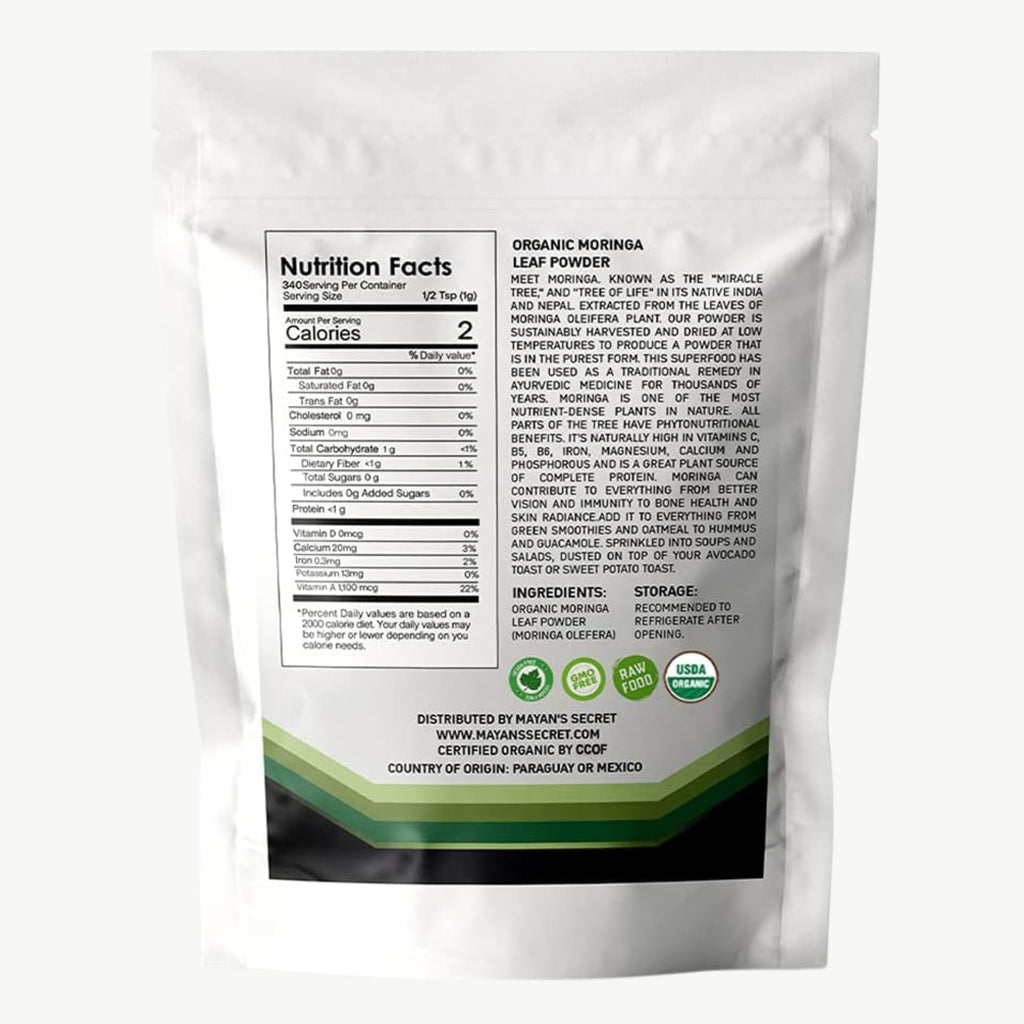 moringa powder for detoxification